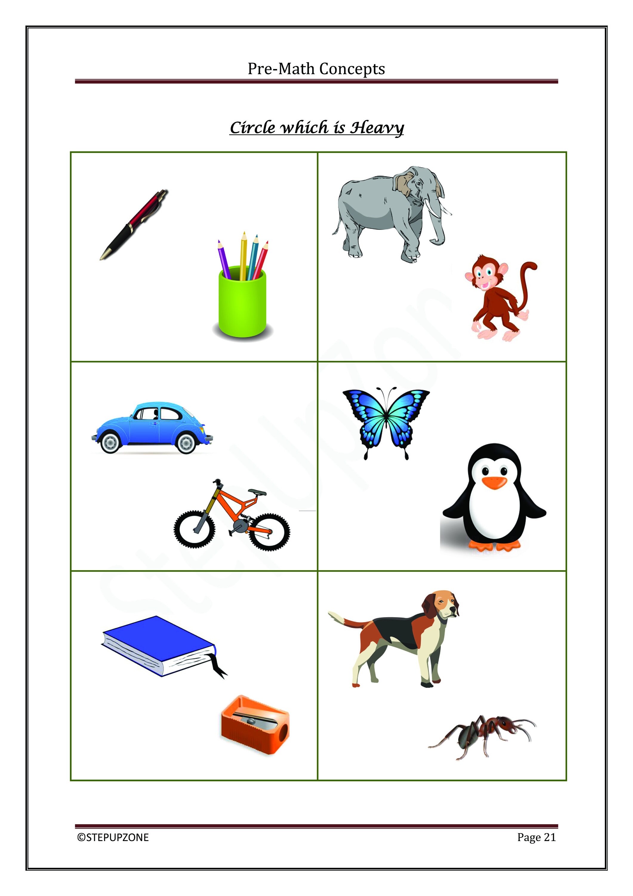 Toddler Math Binder Pre-math Concepts Toddler Leaning - Etsy