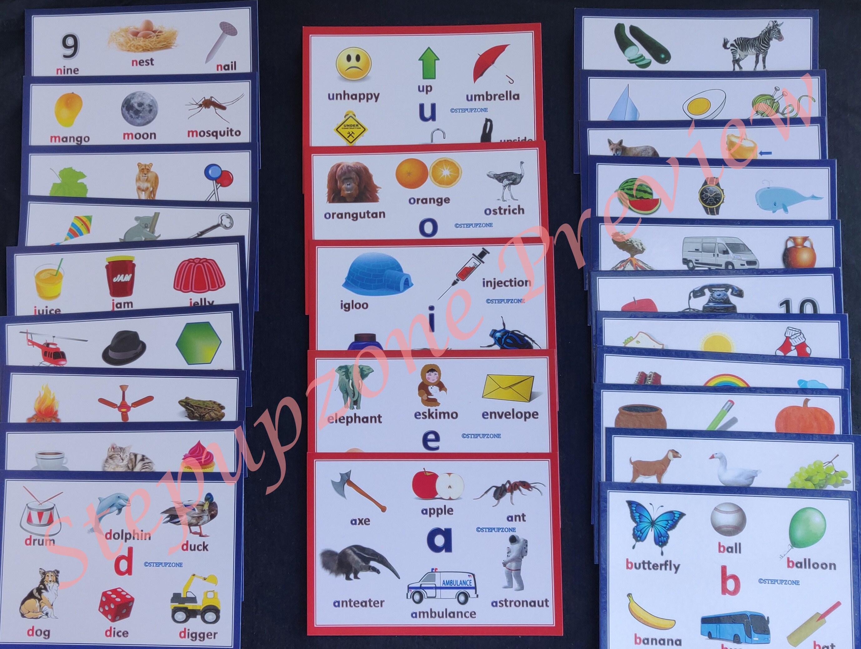 Buy Beginning Sounds Flashcards Phonics Letter Sounds Online in India ...
