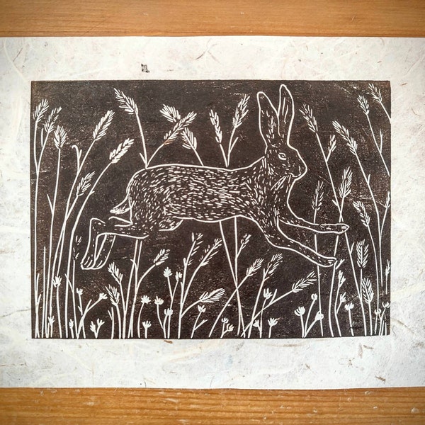Linoprint - Etsy