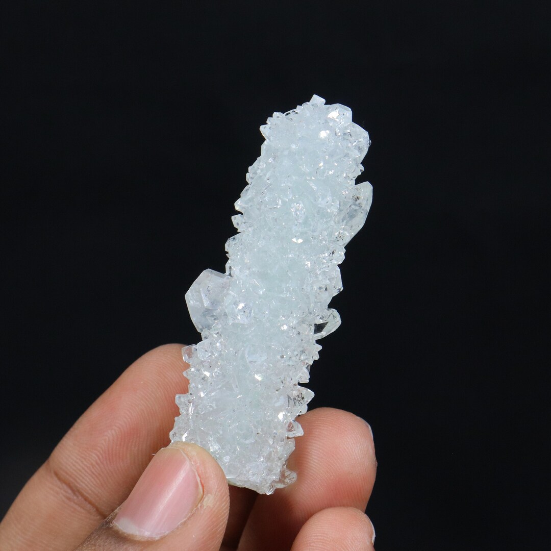 Super Shiny Clear Apophyllite, Natural Clear Apophyllite Cluster ...