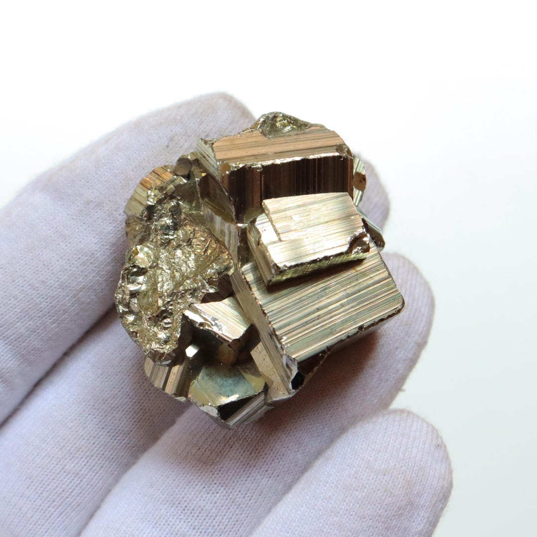 Natural Cubic Pyrite Crystal From Peru - Etsy