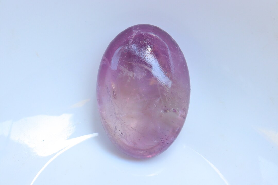 Amethyst Puffy Palmstone, Protection Stone, Healing of Body, Mind ...