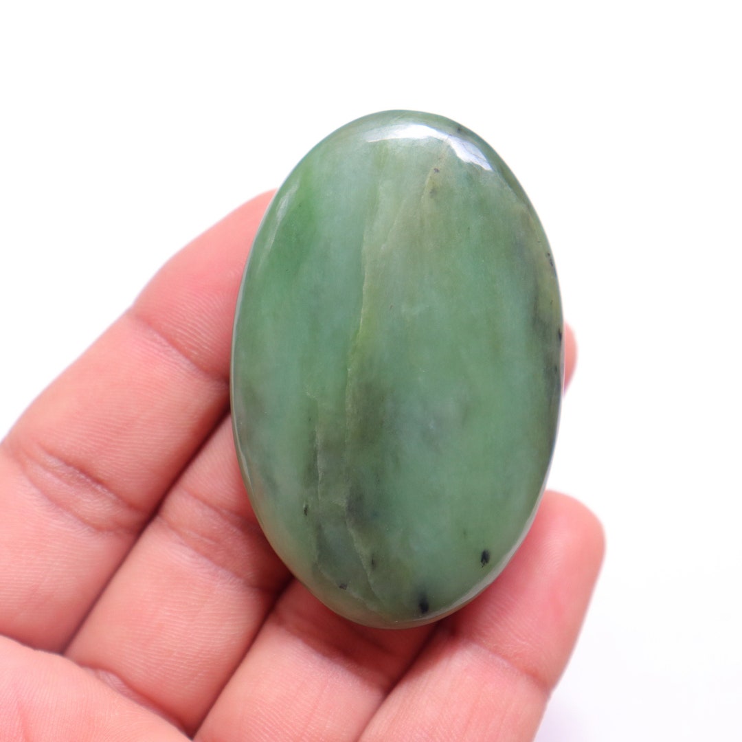 Nephrite Jade Palm Stone, Nephrite Jade Stone, Healing Crystals and ...