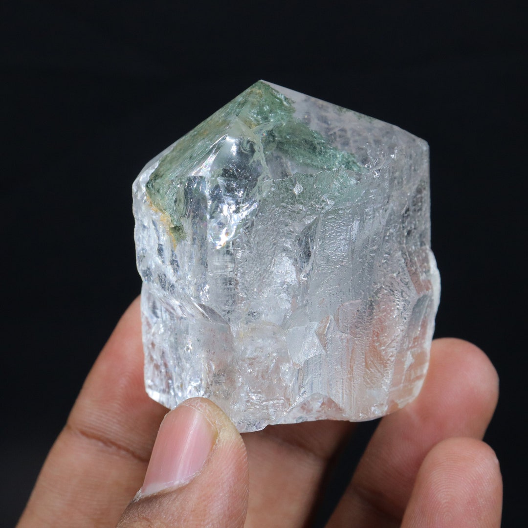 Unique Rare Garden Quartz Point, Natural Lodolite Crystal, Self ...