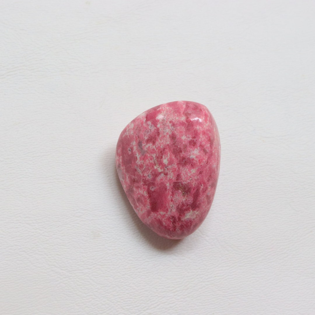 Rare Pink Thulite Tumbled Stone, Natural Thulite Stone From Norway ...