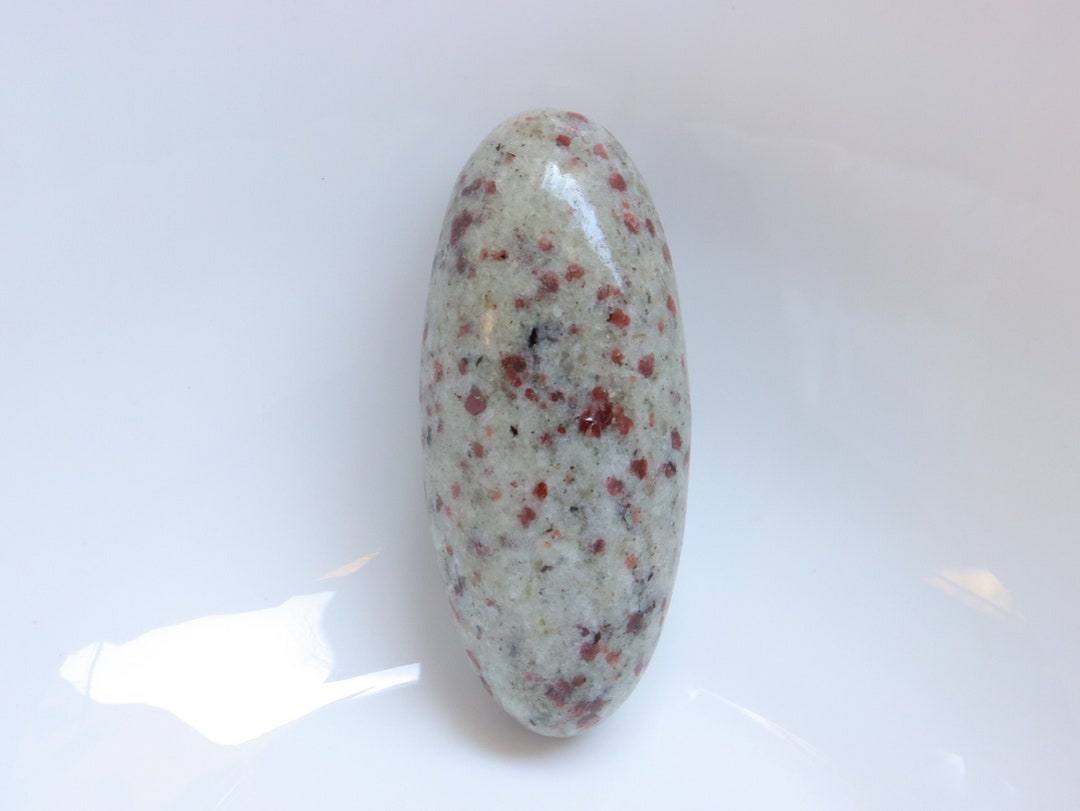 Rare Garnet in Matrix Shiva Lingam, Polished Garnet in Matrix Lingam ...