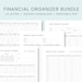 Financial Organizer for Monthly Money Management | Personal Finance ...