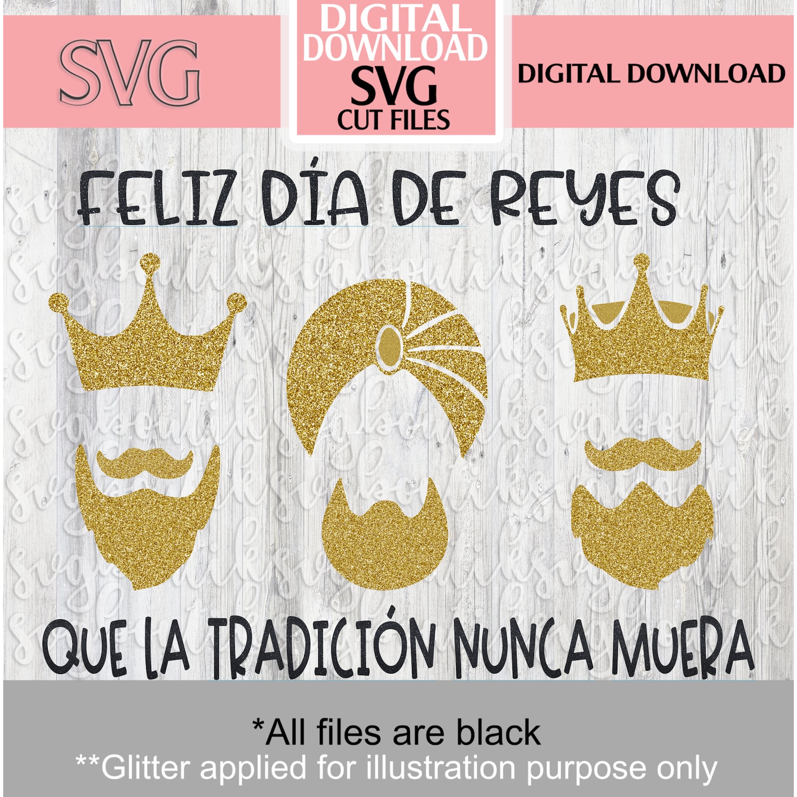 Reyes Magos SVG | Three King Faces, Español | Sublimacion - Etsy