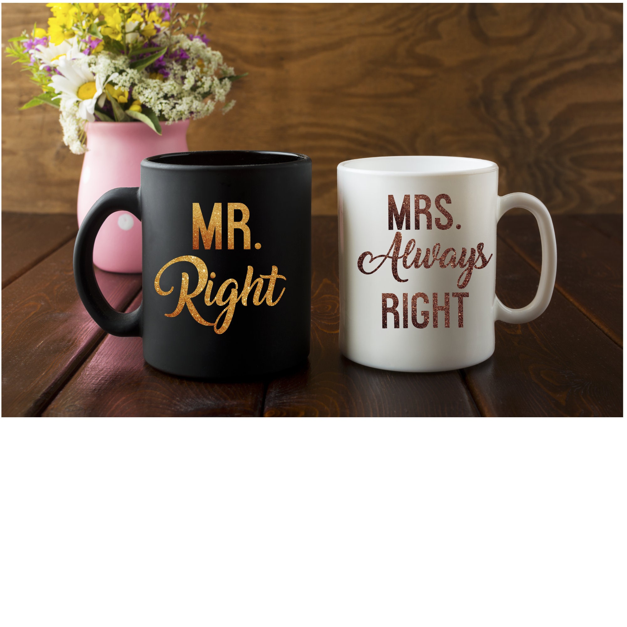 Mr. & Mrs. Always Right SVG Cut File-cut File Mr Mrs-cake - Etsy