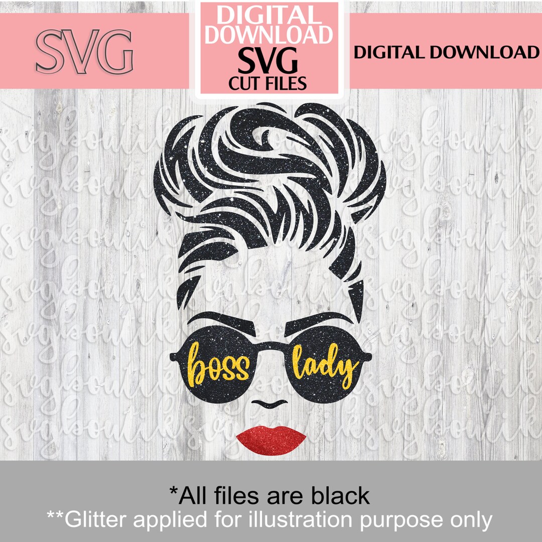 Boss Lady SVG, Personalized Gift,boss - Etsy