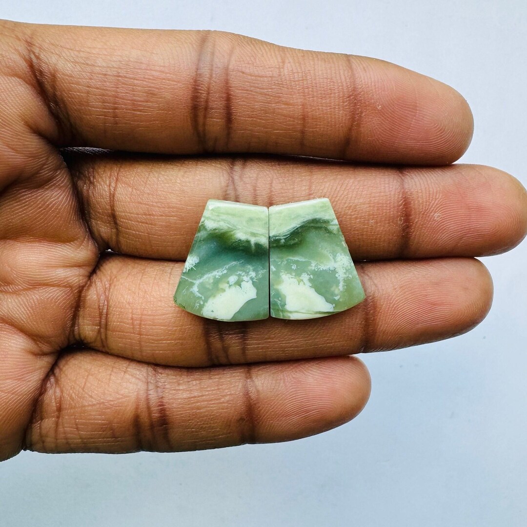 Serpentine Fancy Shape Matching Pair for Jewelry Making,,, 17X14X4 Mm ...