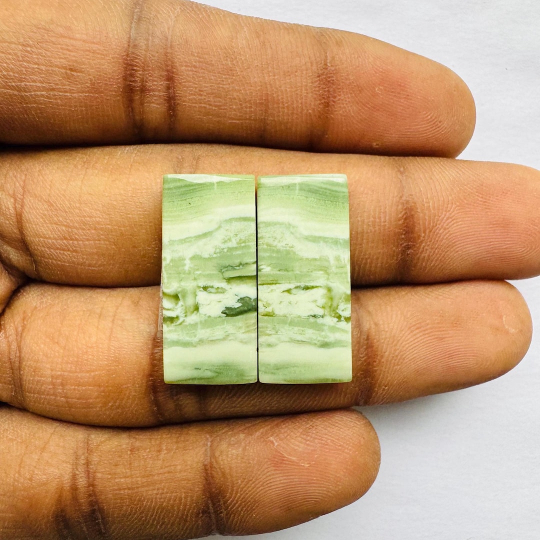 Serpentine Fancy Shape Matching Pair for Jewelry Making,,, 23X10X4 Mm ...