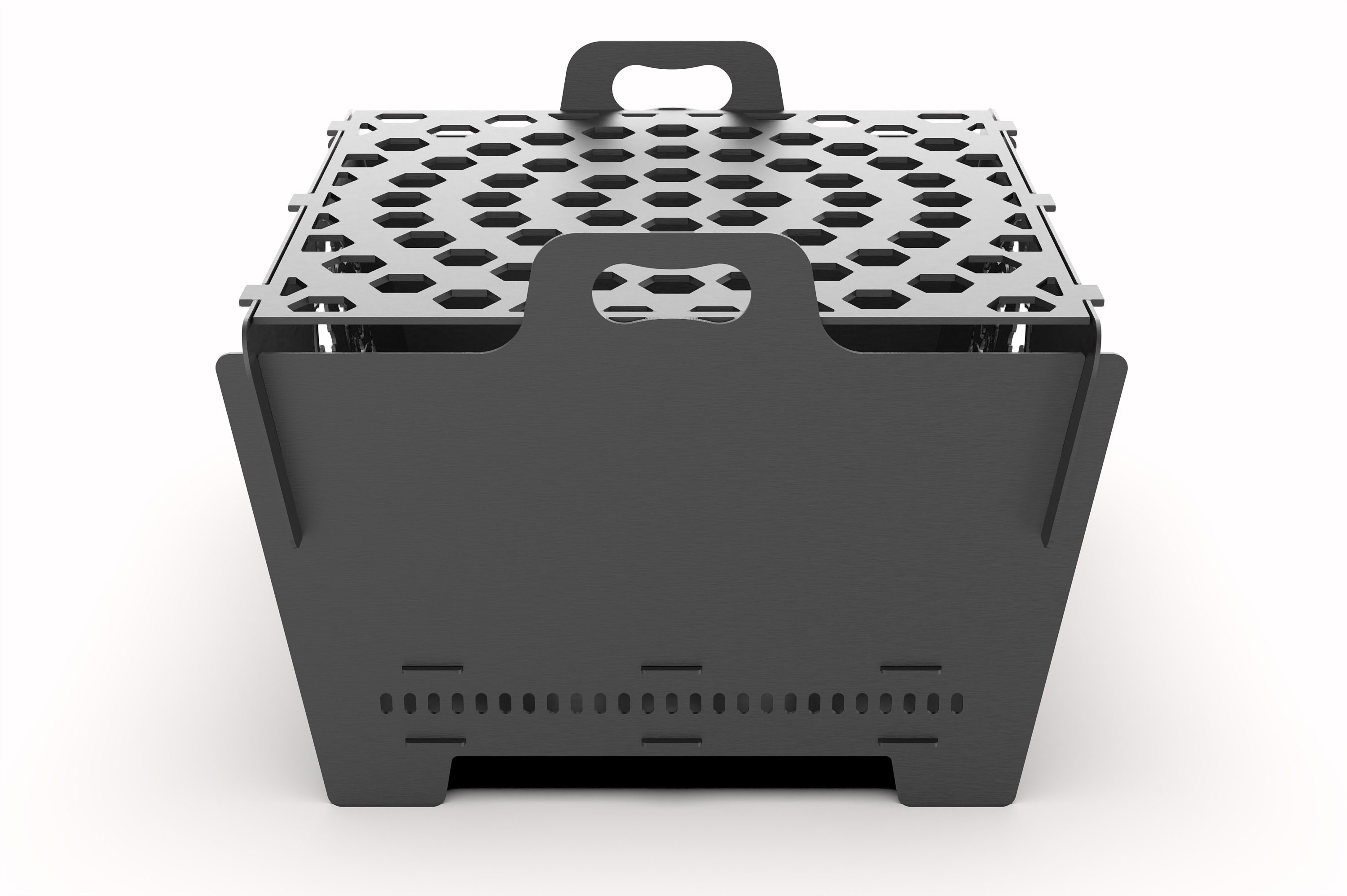 Collapsible Square Barbecue Svg /dxf Download - Laser CNC Plasma ...