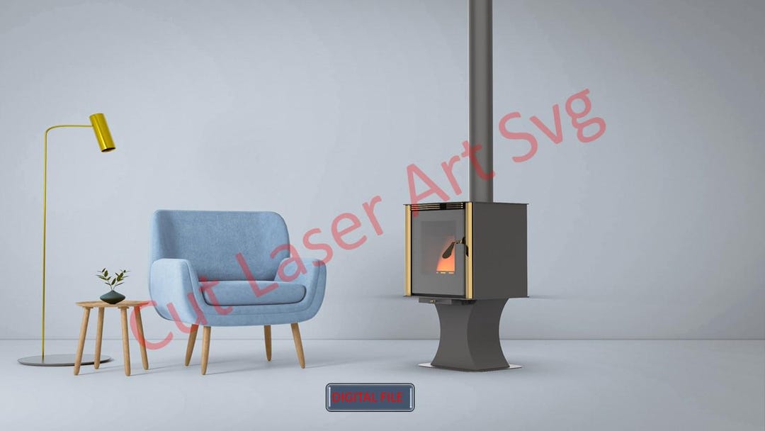 Fireplace Wood Stove Stove Production Plan Fireplace Dxf File Stufa and ...