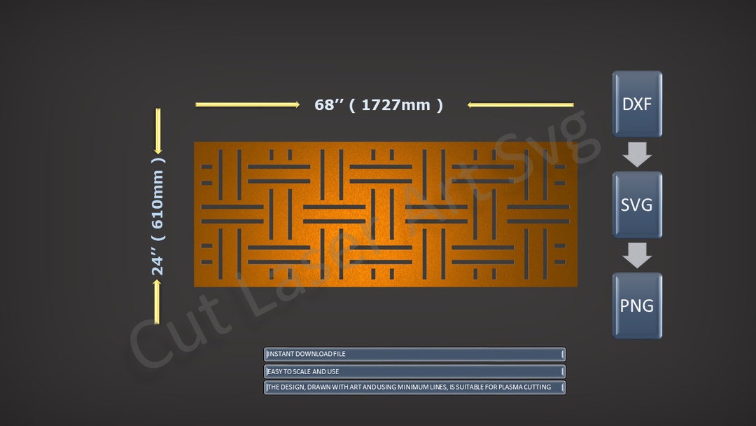 Metal Decor Motif Art | Laser Cutting Motif, CNC Cuting Svg, Dxf, Png ...