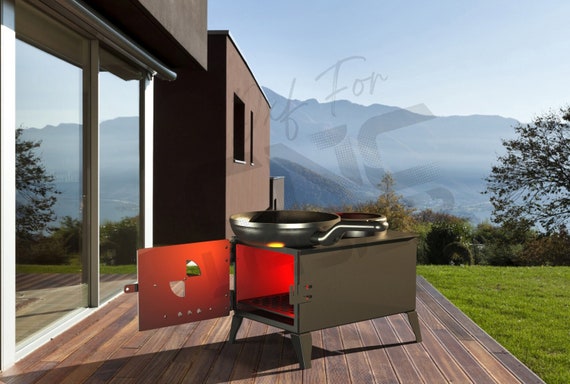 Workshop Stove Wood Stove Heater Self-built PLANS - Etsy