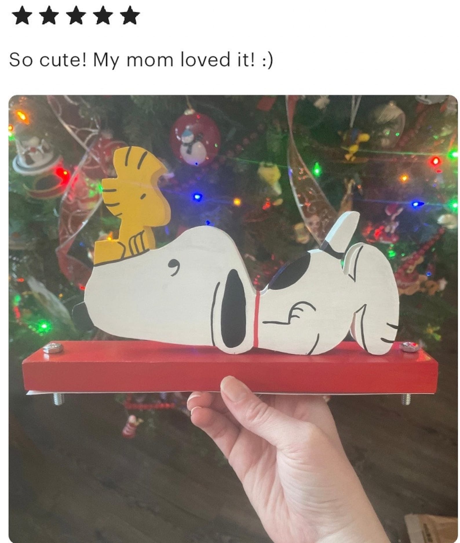 Snoopy Woodstock Mailbox Fence Line Topper Top Large Outdoor Decoration ...