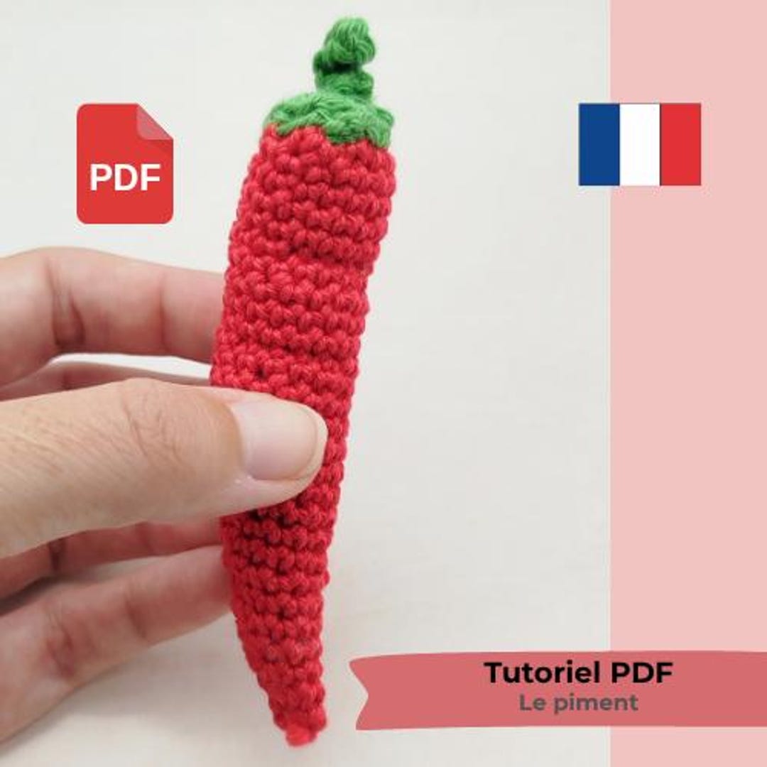 Chili Pepper Crochet Tutorial - Etsy