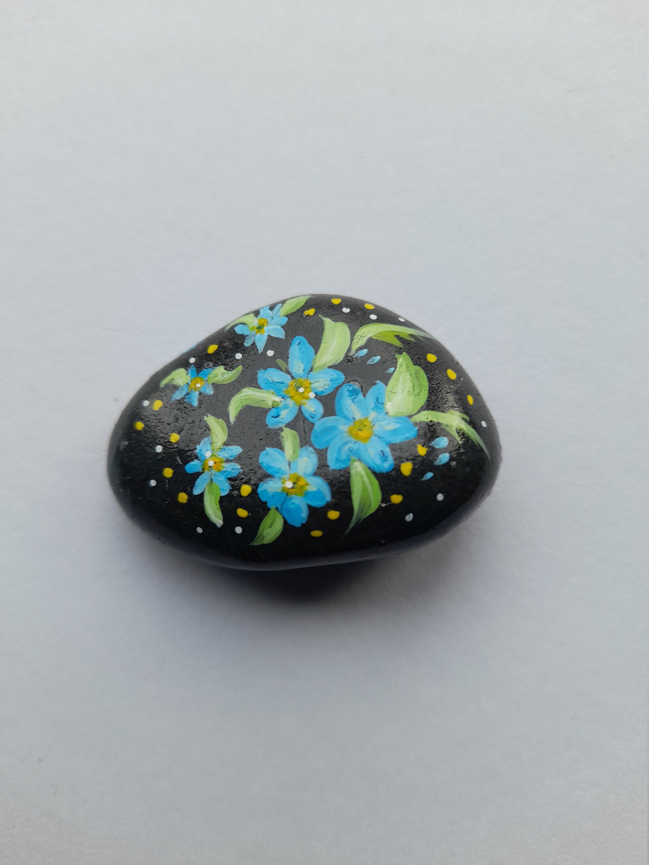 Small Hand Painted Forget Me Not-floral - Etsy UK