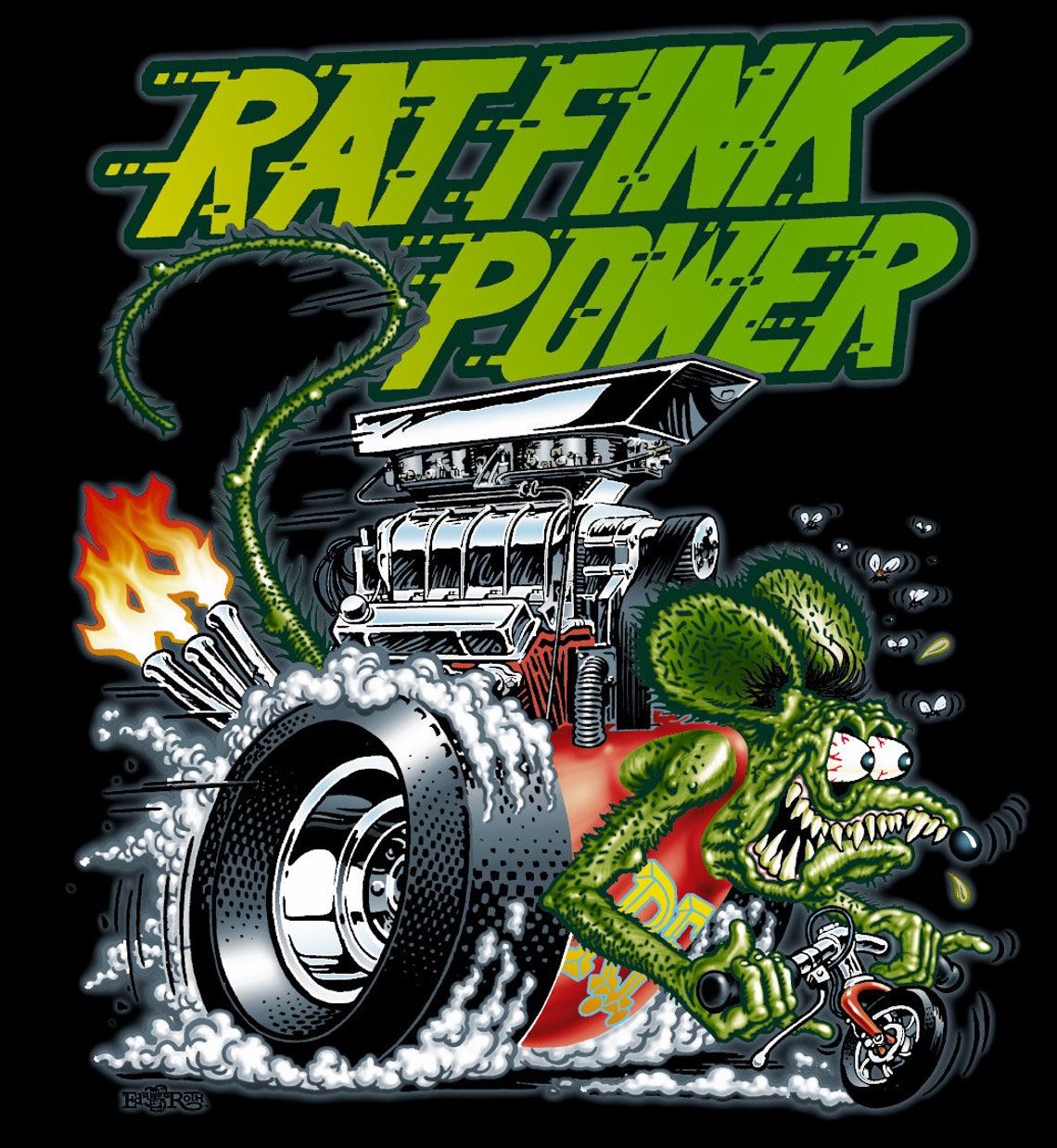Ed Roths Rat Fink Power | Etsy