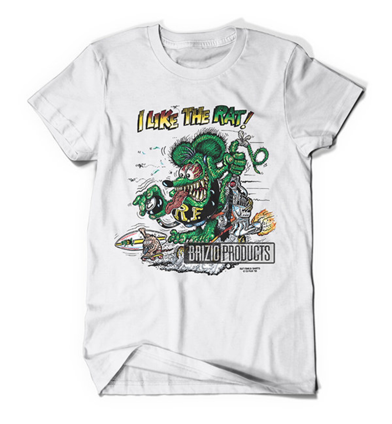 Ed Roths Rat Fink I Like the Rat - Etsy Canada
