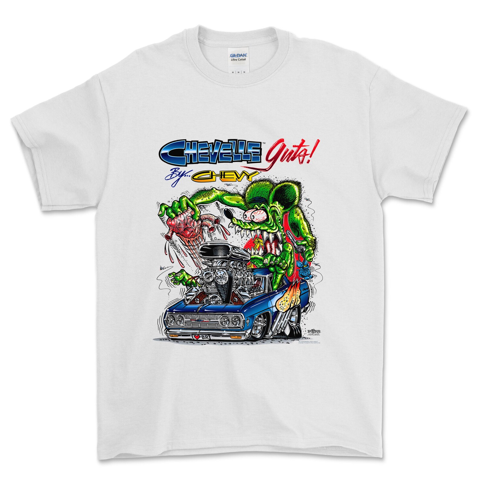 Ed Roths Rat Fink Chevelle Guts - Etsy