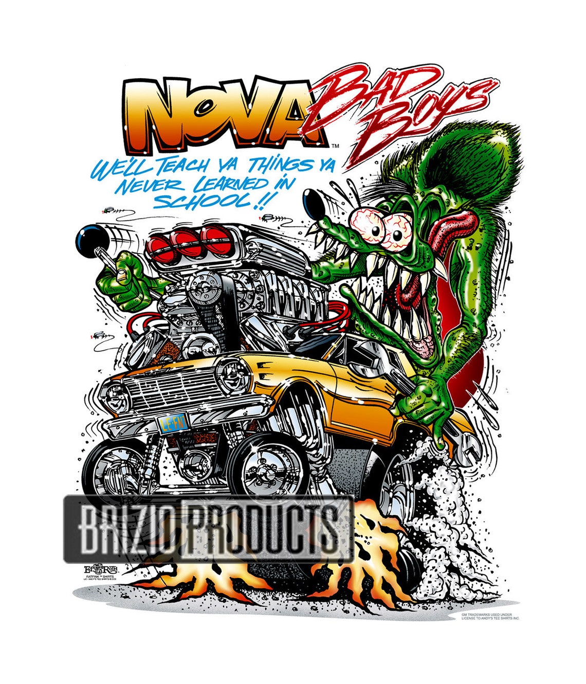 Ed Roths Rat Fink Bad Boys - Etsy