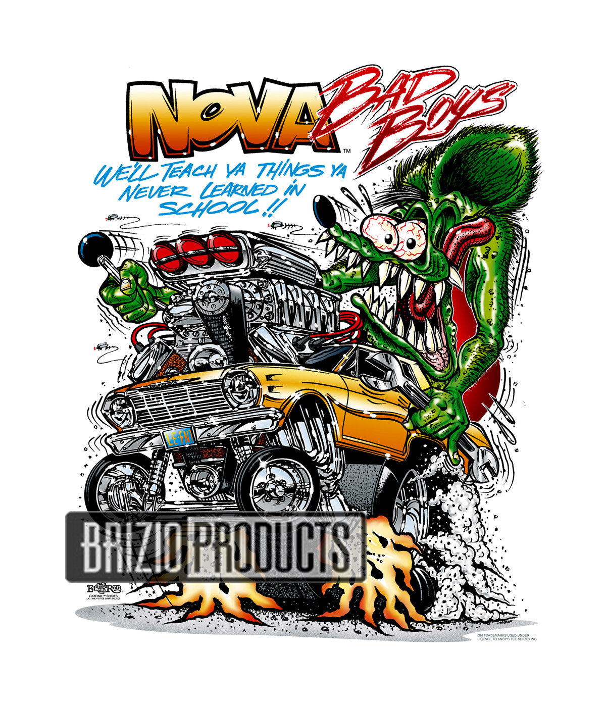 Ed Roths Rat Fink Bad Boys - Etsy