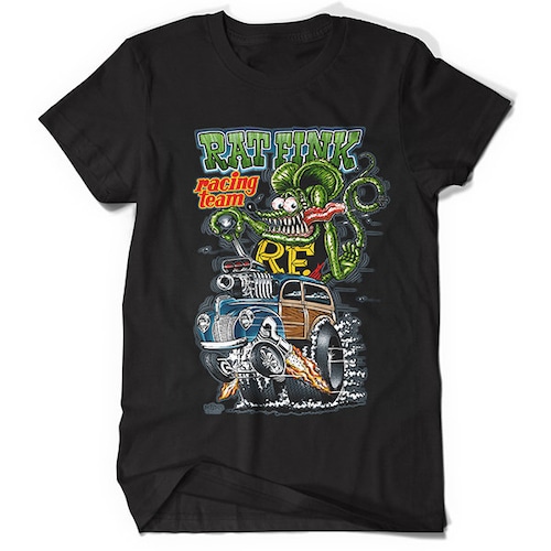Official Rat Fink T-shirt Ed Big Daddy Roth Logo Pinstriping - Etsy