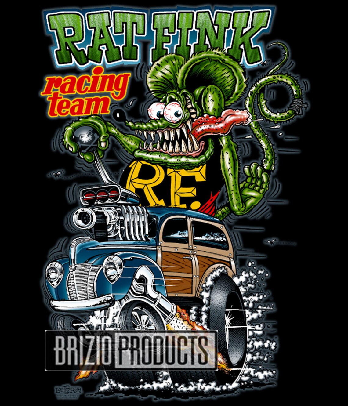 Ed Roth's Rat Fink Racing Team - Etsy Canada