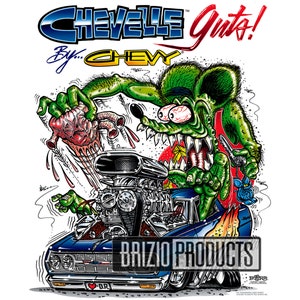 Ed Roths Rat Fink Chevelle Guts - Etsy