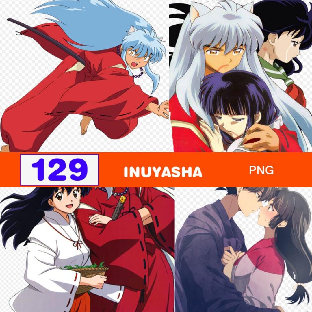 129 Inuyasha PNG Free Cutout Picture Material Anime Animation Character ...