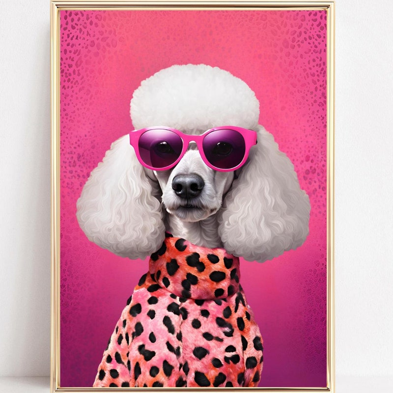 Pink Poodle - Etsy