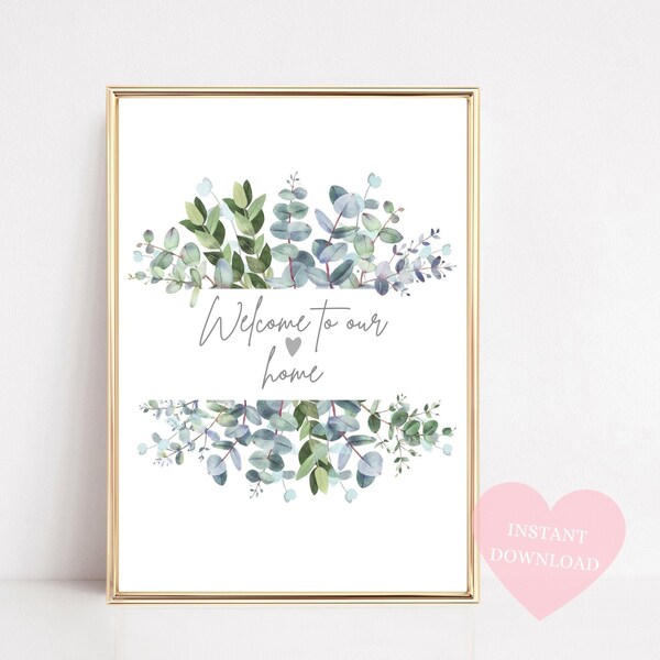 Welcome to Our Home Print - Etsy