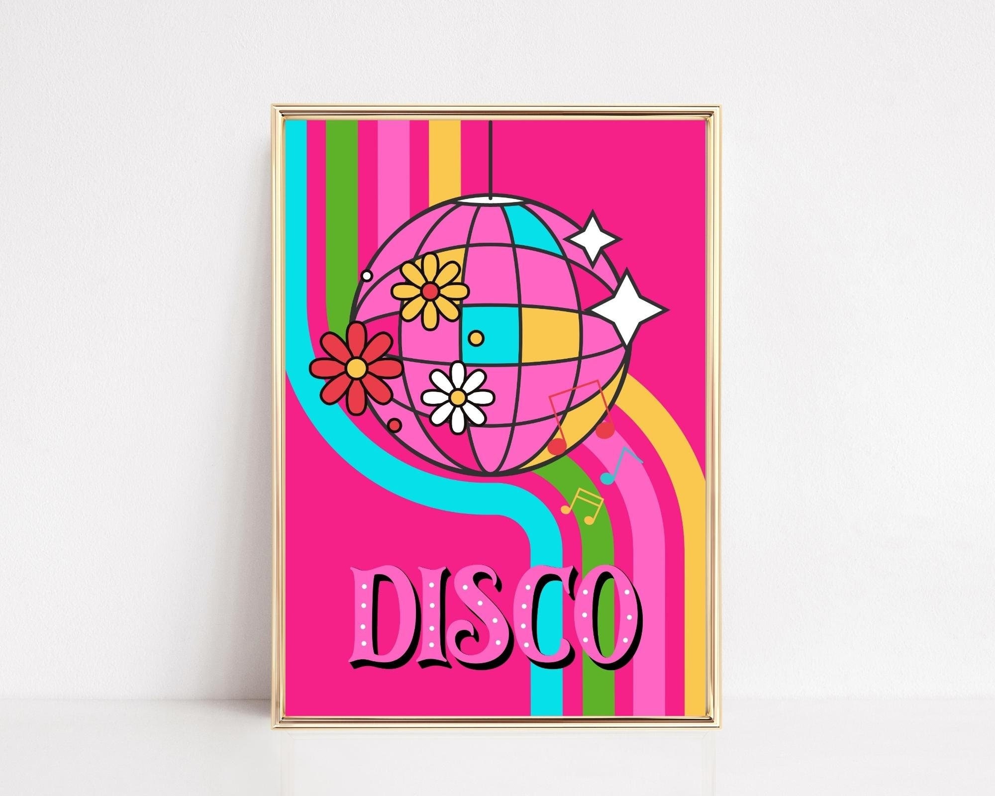 70s Disco Logos
