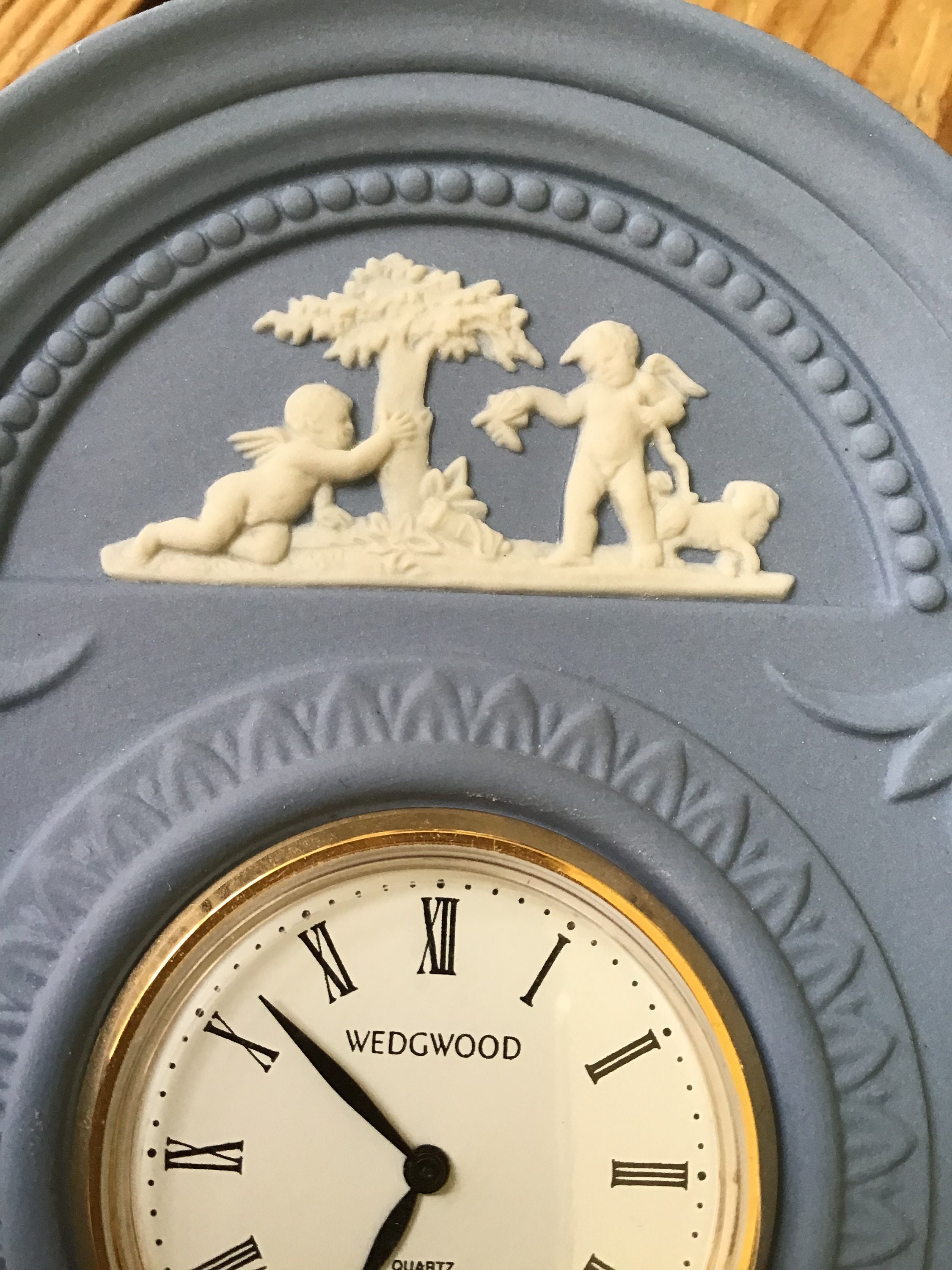 Wedgwood Jasperware Mantle Clock - Etsy