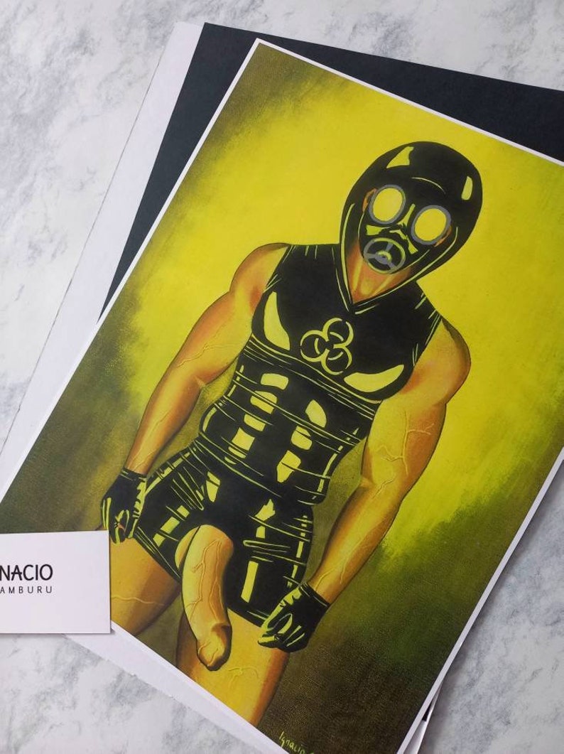 Radiotop Homoerotic Art Lgbt Art Gay Sex Bug Chaser Radioactive Kink Rubber Fetish