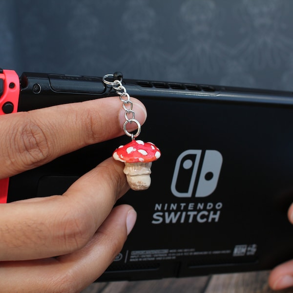 Cute Mushroom Charms|Amanita Muscaria Mushroom|Wrinkled Peach Mushroom ...
