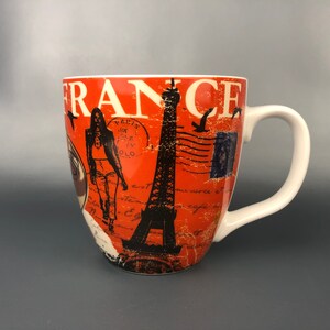 Porcelain Mug With France Motif by Konitz of Germany. - Etsy