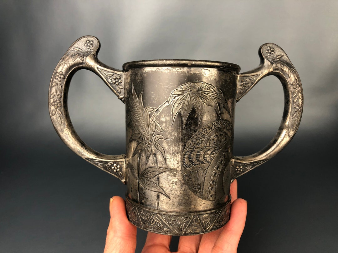 Absolutely Incredible Hand-carved Handmade Double Handle Cup. - Etsy