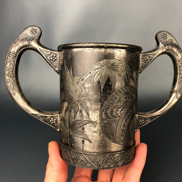 Double Handled Cup - Etsy