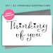 Thinking of You Printable Greeting Card Sympathy Card, Sending Love ...
