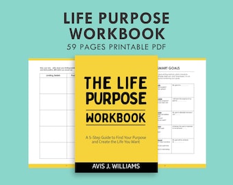 5-step Life Plan Workbook Self Help Guide With Questions - Etsy