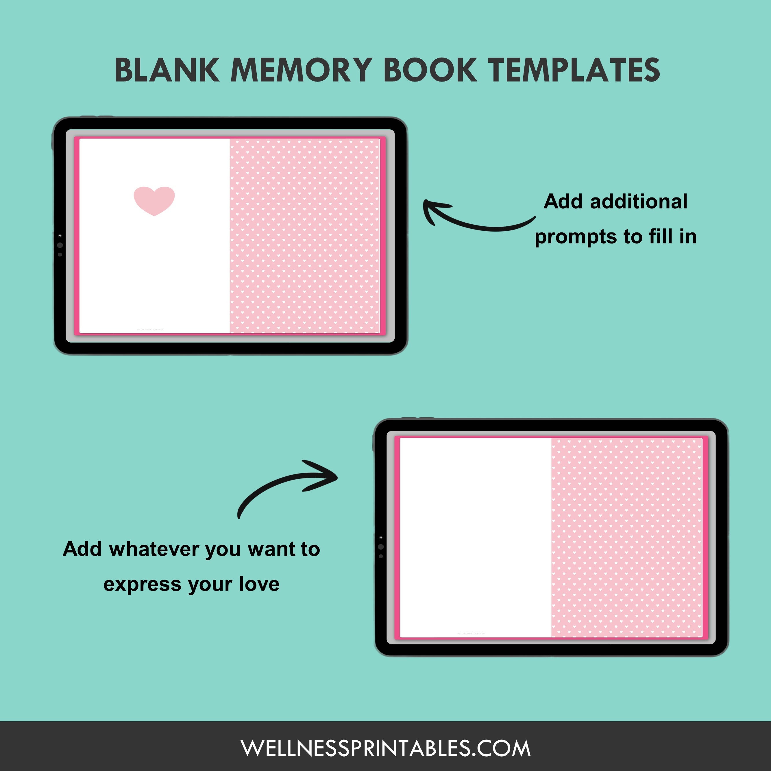 Reasons Why I Love You Digital Memory Book: Romantic Gift (PDF) - Etsy