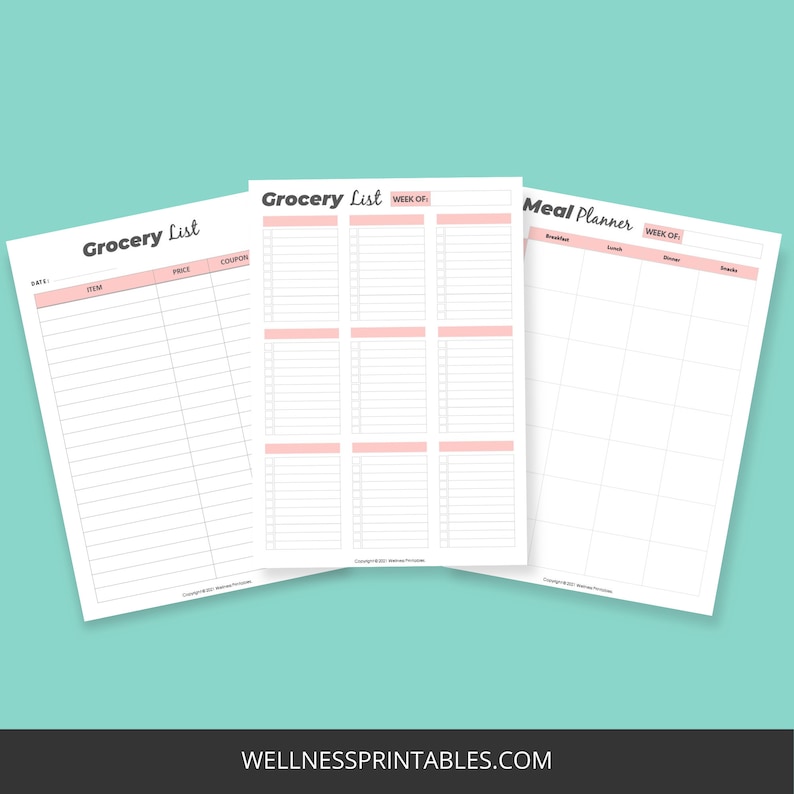 Diabetes Planner Printable - Includes Blood Sugar Tracker Diabetic Log ...