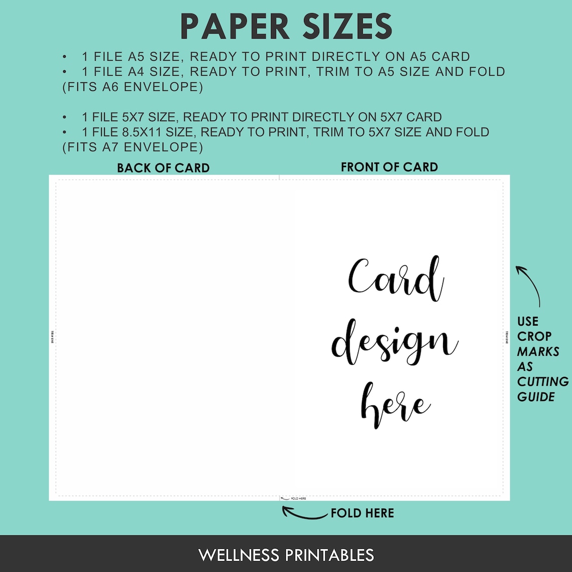 5 Things I Love About You Printable Greeting Card - Reasons I Love You ...