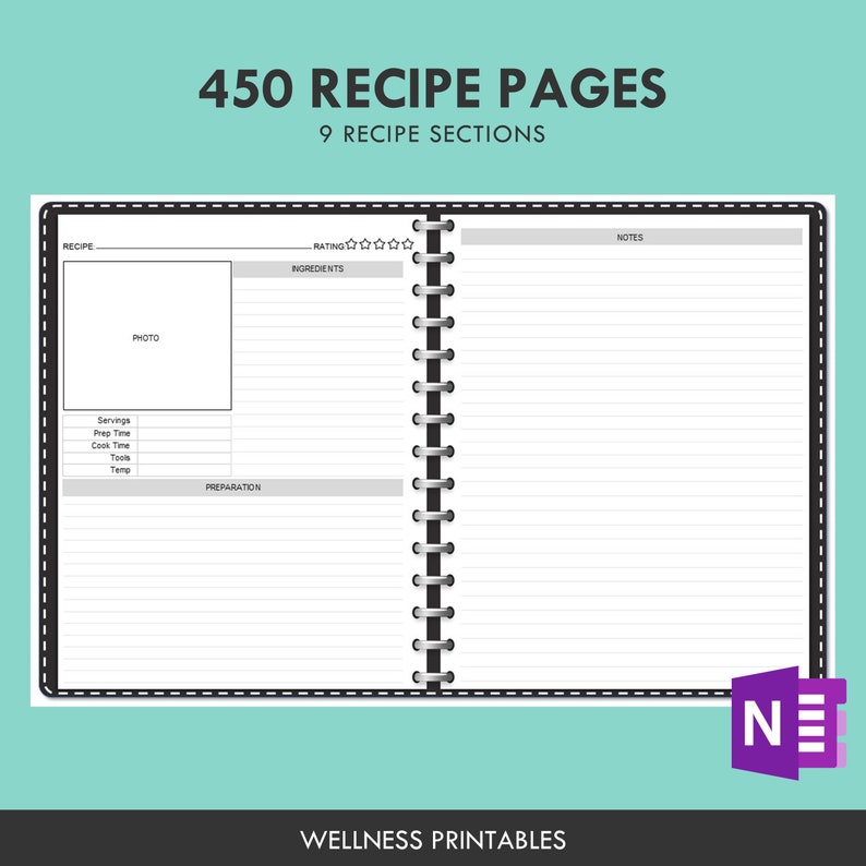 Digital Recipe Book Tablet Qbooksf