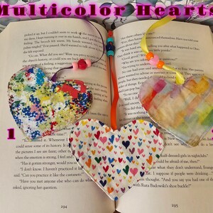 Heart Bookmark, Valentine's Day Gift - Etsy