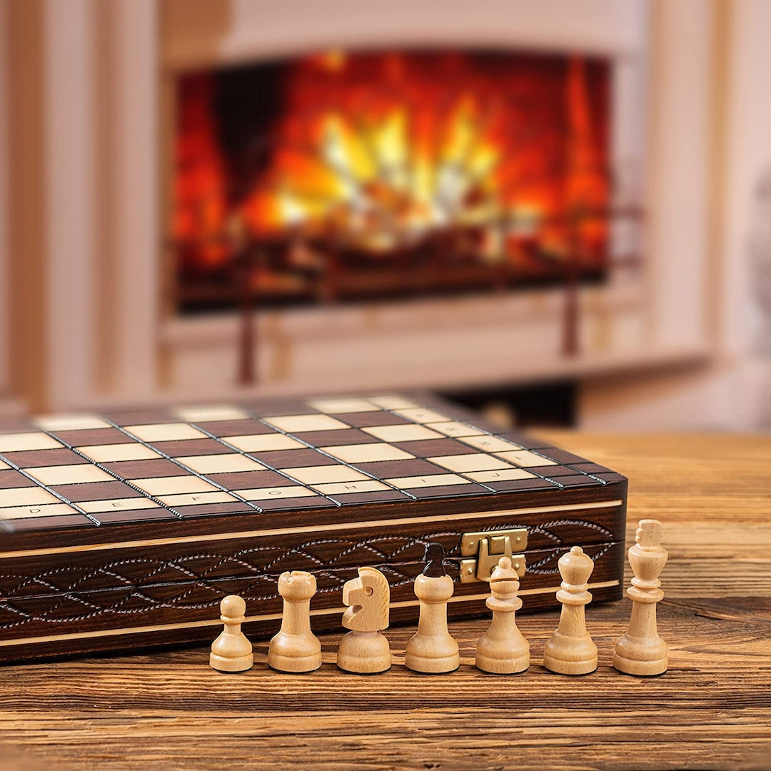 Master of Chess CAPABLANCA - 100 Squares Wooden Chess Set! Large 40 X ...