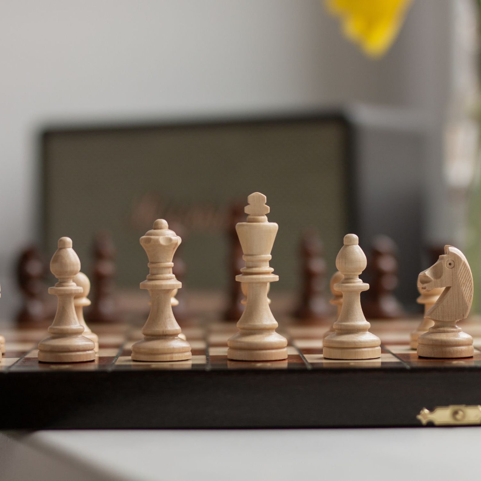 MAGNETIC Chess Set Fully WOODEN Handmade Custom Chess Game Perfect ...